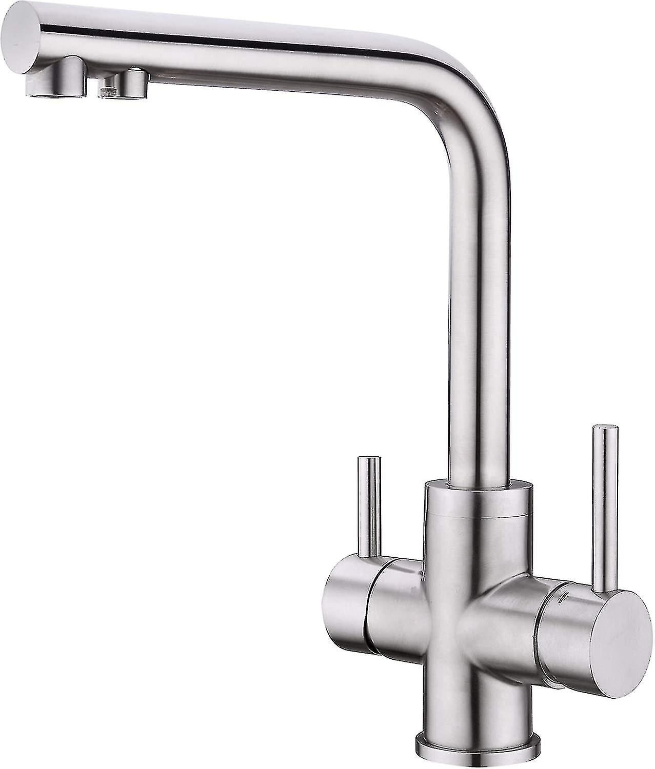 Stainless steel Triflow, 3 way kitchen water tap – Healthier Tap Water ...